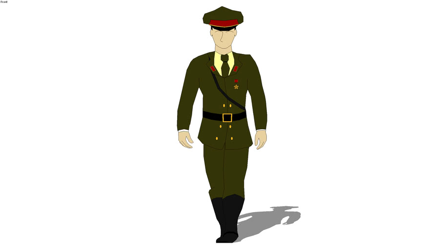 2D Russian General | 3D Warehouse
