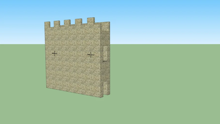 Castle Wall | 3D Warehouse