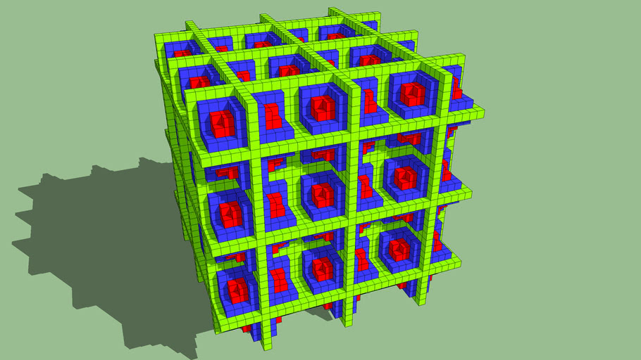 3D Cube - 4 Sketchup | 3D Warehouse