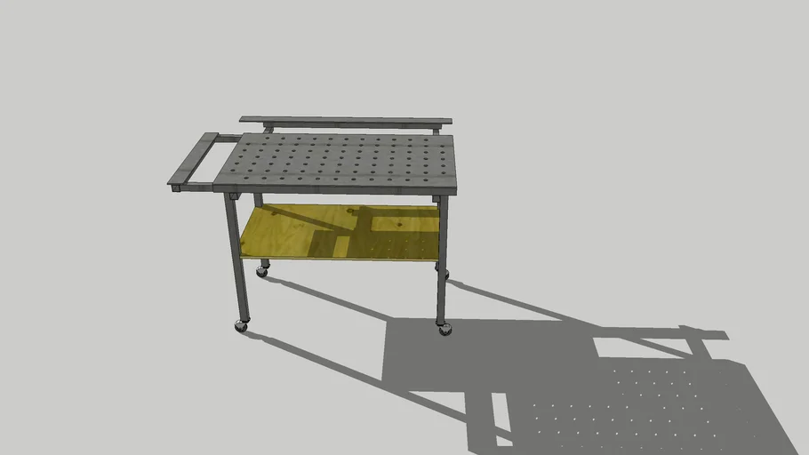 Modular Welding Table | 3D Warehouse