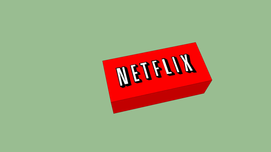 Netflix Logo | 3D Warehouse