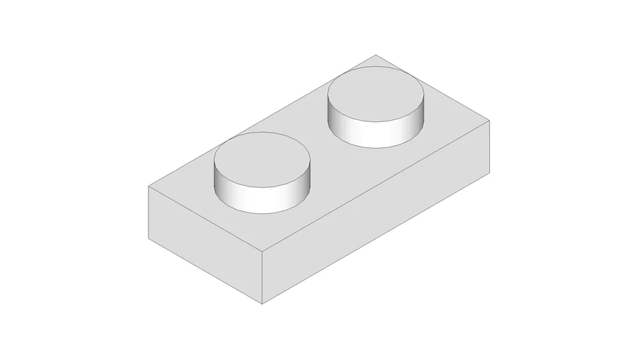 Lego: Item 3023 | 3D Warehouse