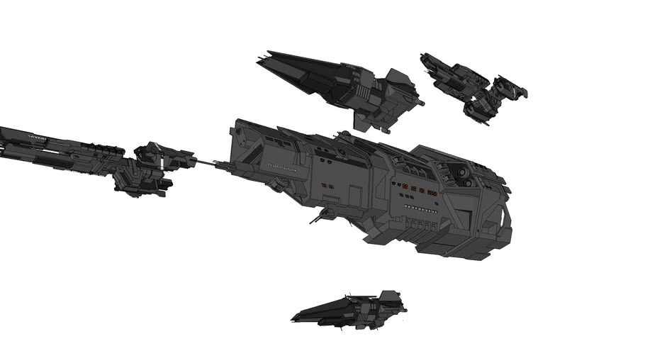 UNSC Battle Group | 3D Warehouse