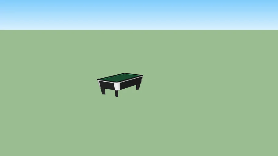 pool table | 3D Warehouse