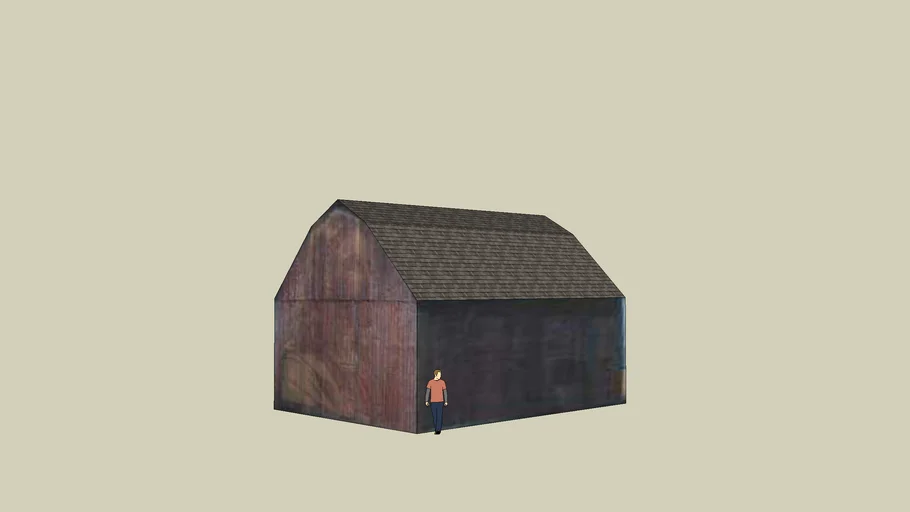 Barn with Jesus | 3D Warehouse