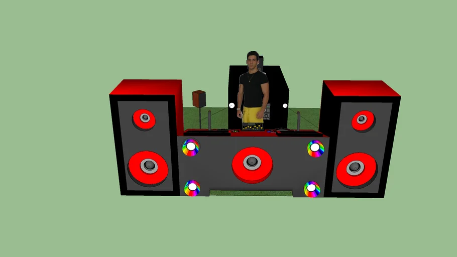 cabine de dj | 3D Warehouse