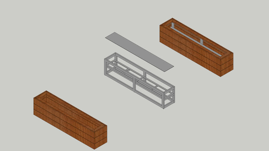 Planter box | 3D Warehouse
