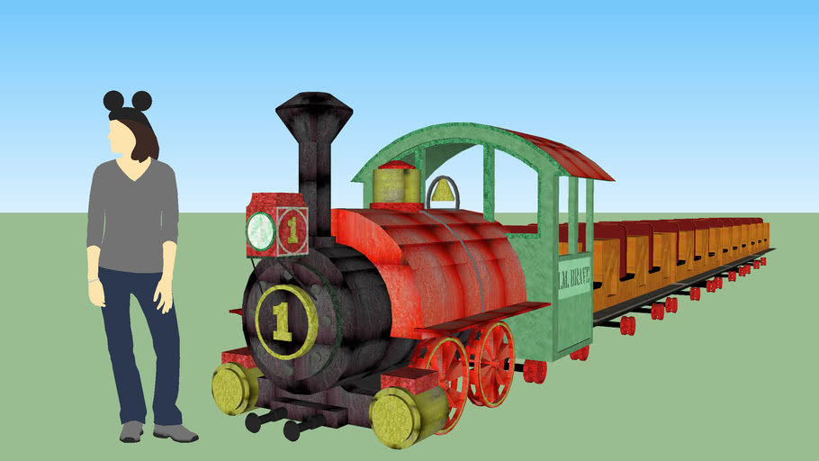 Big Thunder Mountain Train | 3D Warehouse