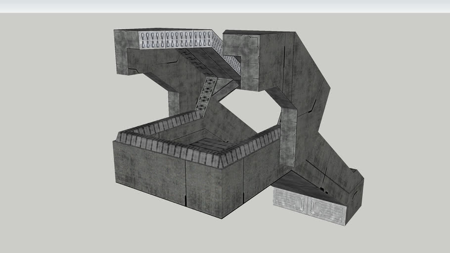 Forge piece: Sniper tower | 3D Warehouse