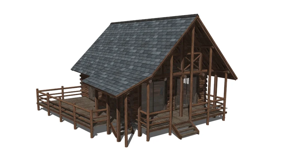 Log House | 3D Warehouse