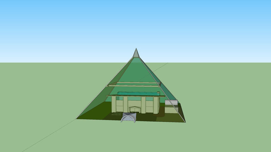 pyramid luxury house | 3D Warehouse