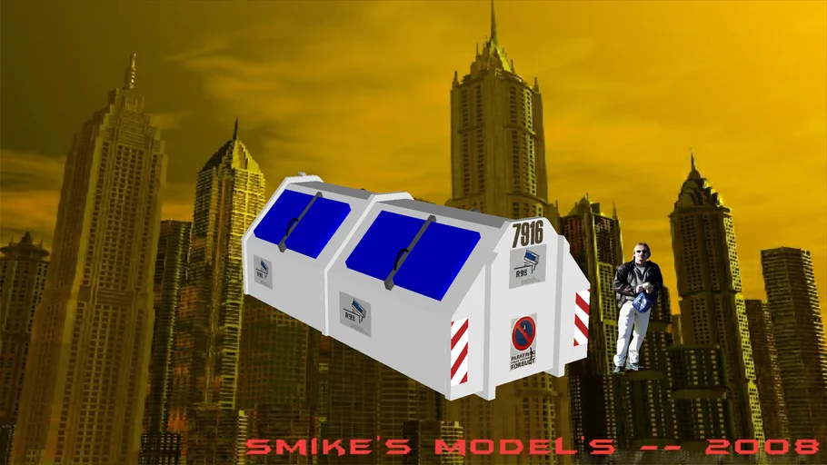 GARBAGE CONTAINER | 3D Warehouse