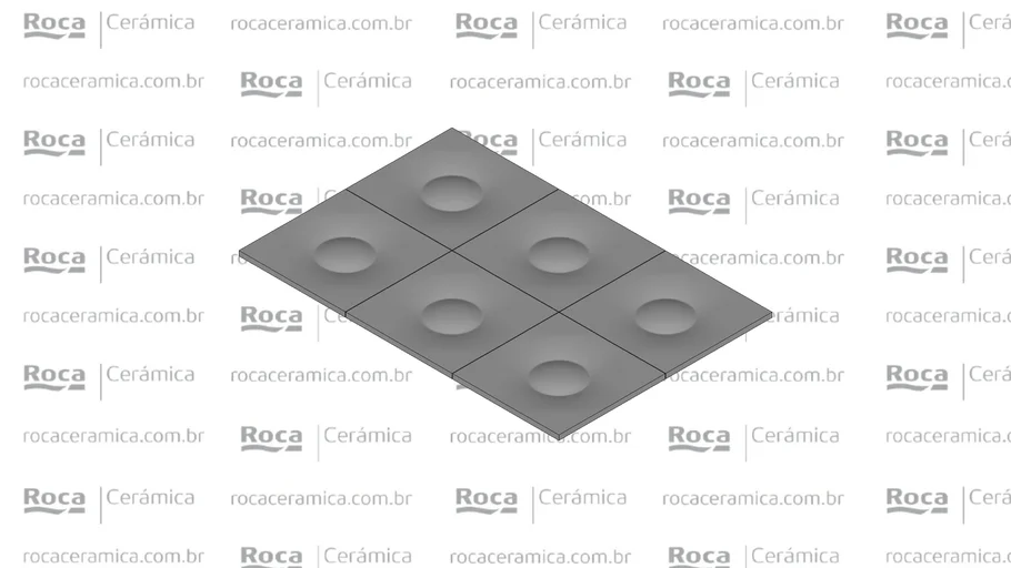 ROCA - RV PURE LOW GRAY MT 21,5X21,5 | 3D Warehouse
