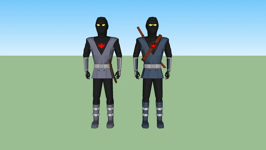 Foot Ninja (TMNT, 2003 TV series) | 3D Warehouse