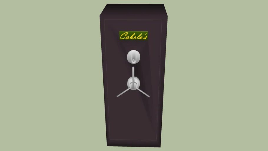 Cabela's gun safe | 3D Warehouse