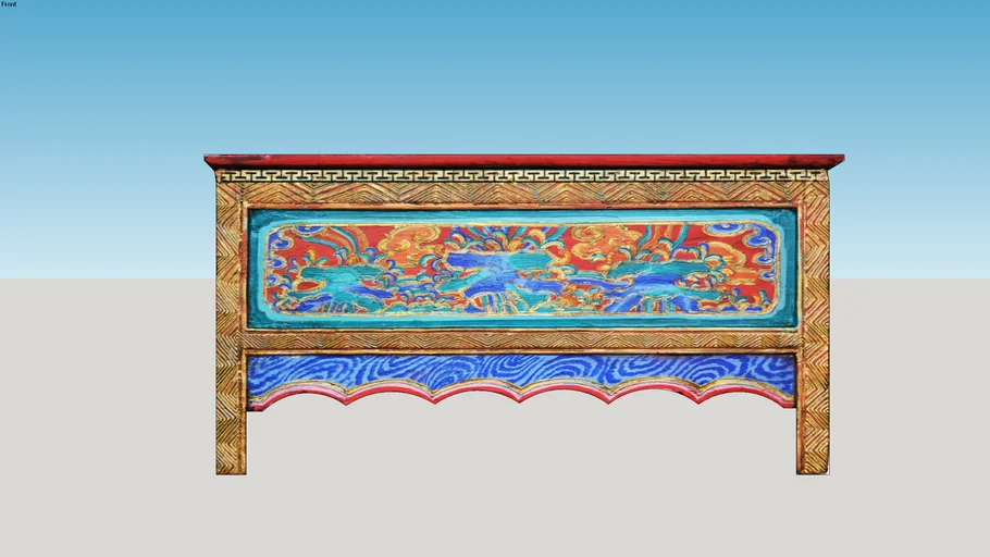 TRADITIONAL COFFEE TABLE | 3D Warehouse