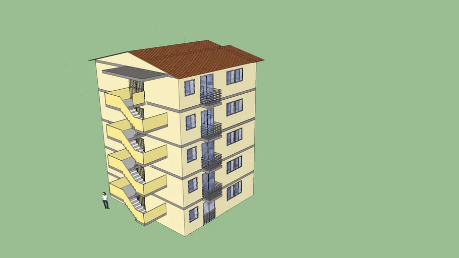 Torre tipo 2. Torres de puente real | 3D Warehouse