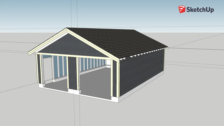 garage 70m3 Done | 3D Warehouse