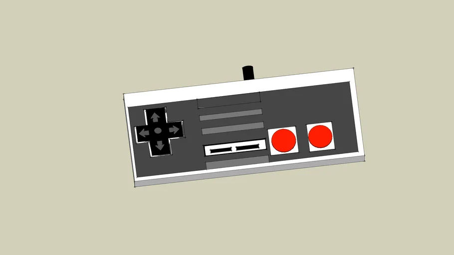 Nes controller | 3D Warehouse