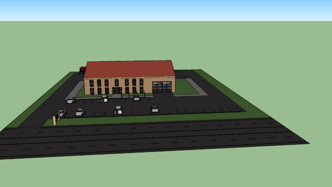 Google Valley Fire Department Headquarters | 3D Warehouse