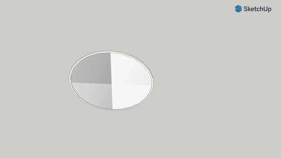 simple mirror round | 3D Warehouse