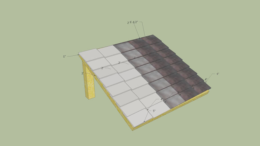 roofing model | 3D Warehouse
