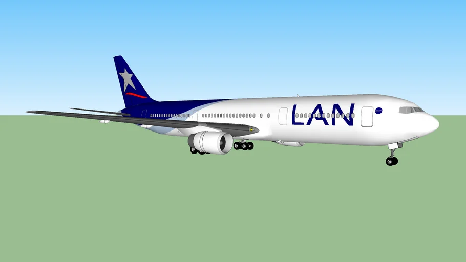 LAN Boeing 767-300ER | 3D Warehouse
