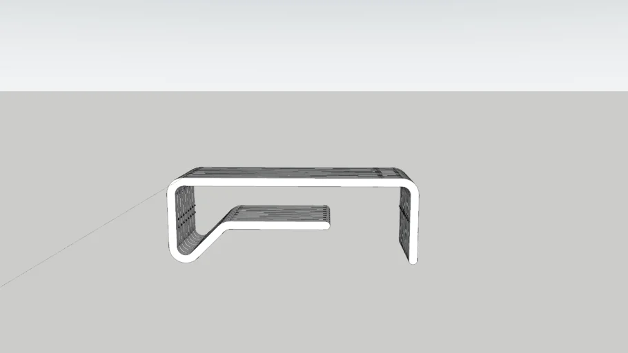 tv-table | 3D Warehouse