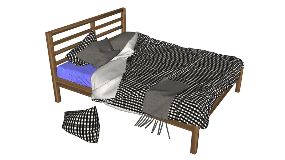 Bed 3 | 3D Warehouse