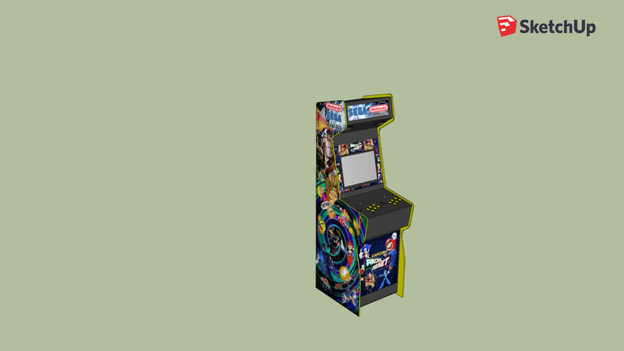 Arcade Machine | 3D Warehouse
