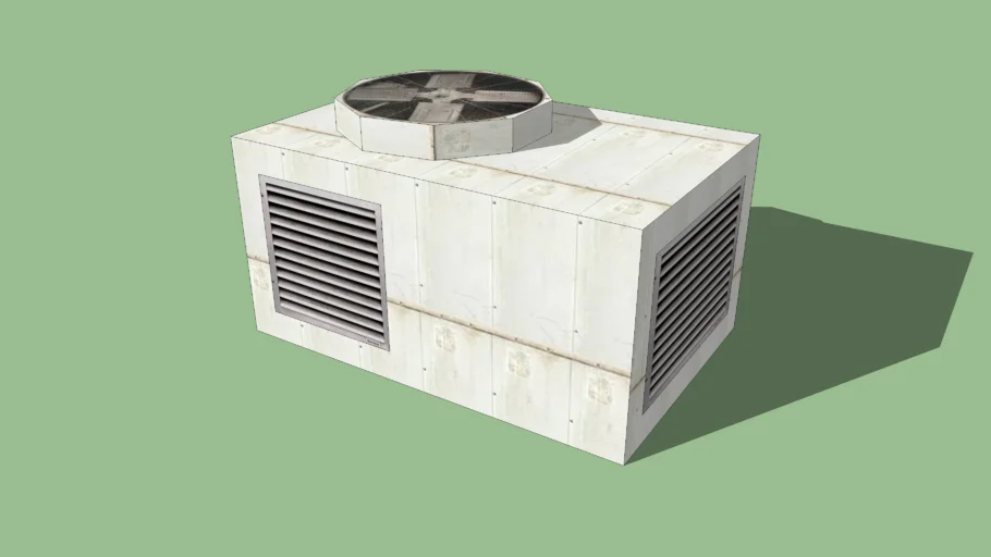 A.C. Unit rooftop | 3D Warehouse