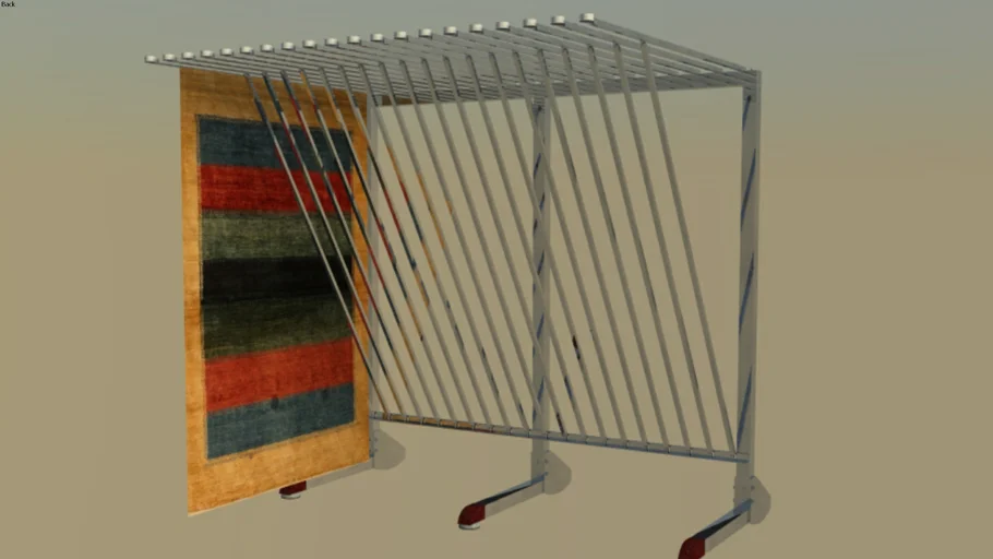Rugs Hanging Arms | 3D Warehouse