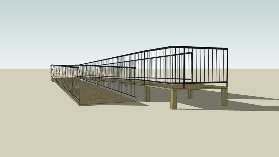 Wood Ramp 2% slope | 3D Warehouse