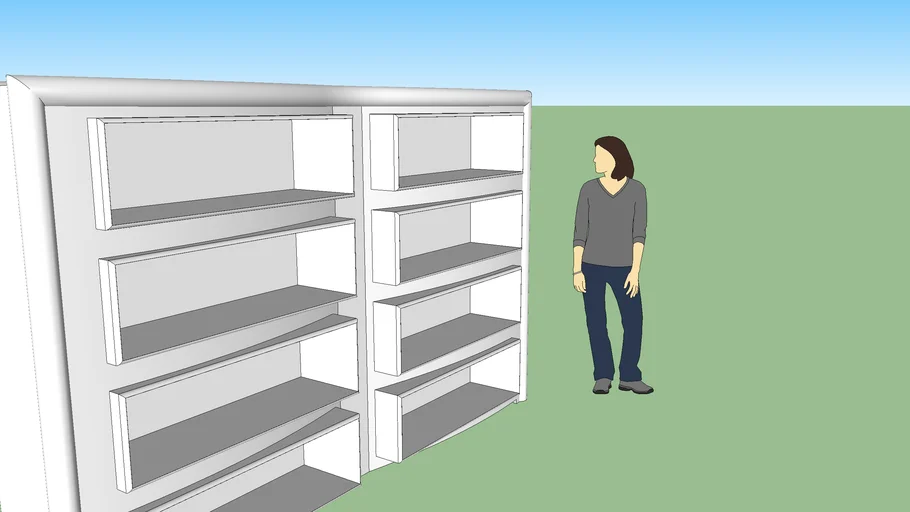Bookshelves | 3D Warehouse