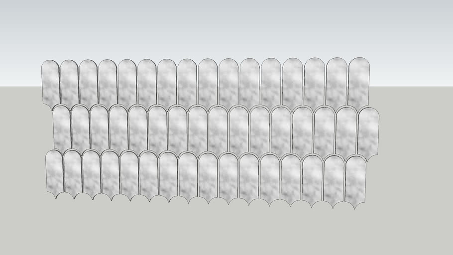 ceramic tile wall calcareo | 3D Warehouse