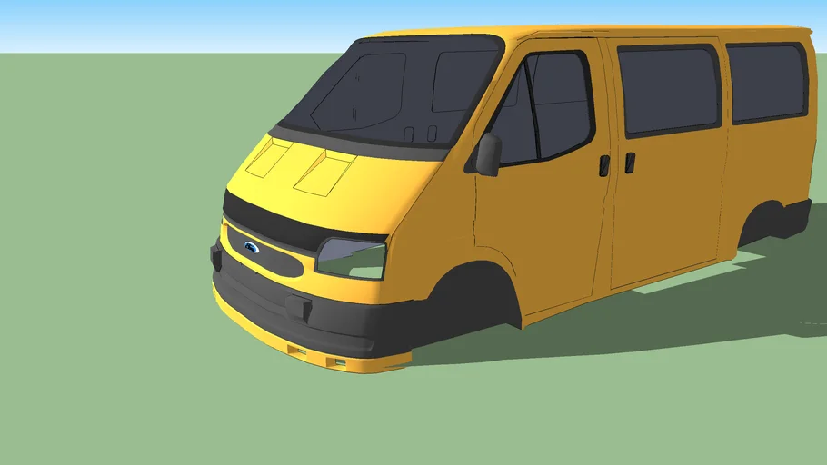1997 model ford transit | 3D Warehouse