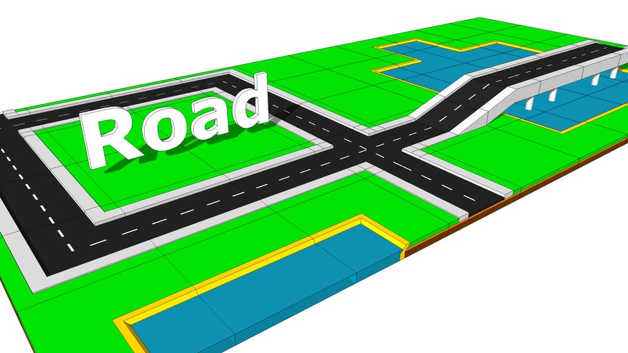 Road platform Unity | 3D Warehouse