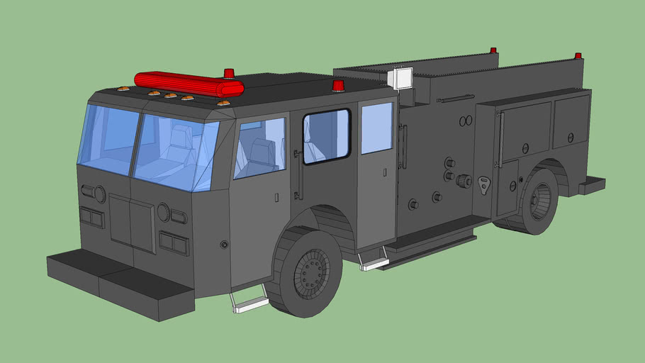 Fire Engine | 3D Warehouse