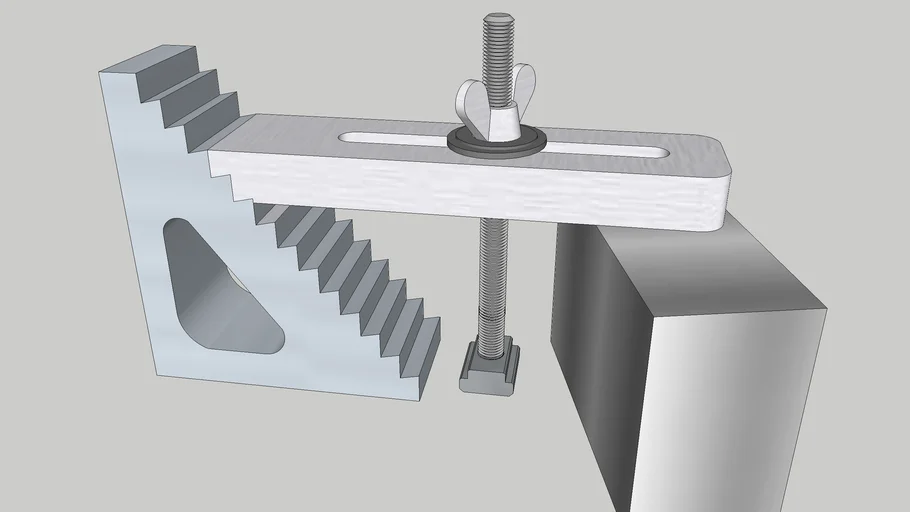 Milling Step Clamp | 3D Warehouse