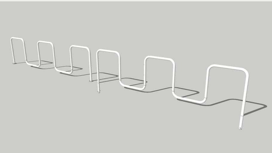 Bike Rack: The Staple 12 | 3D Warehouse