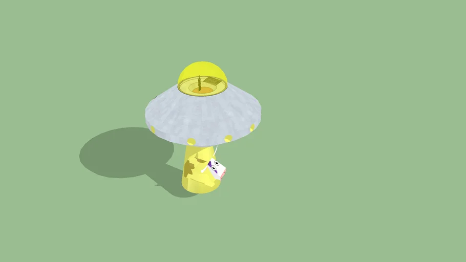 UFO VS COW | 3D Warehouse