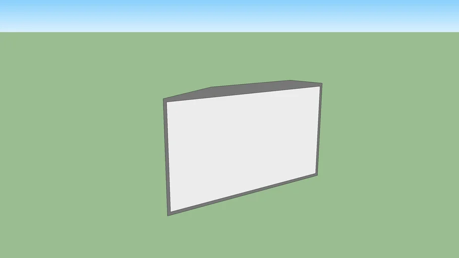 lower metal wall | 3D Warehouse