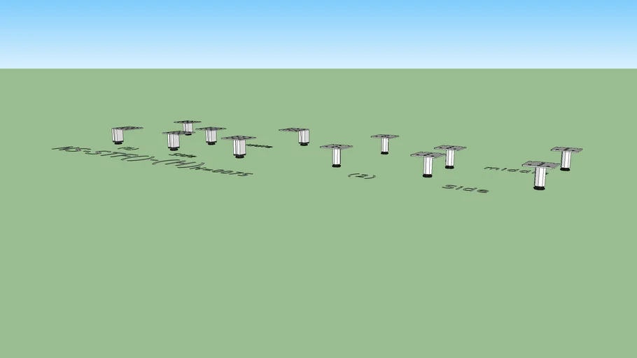 Cabinet Foot | 3D Warehouse