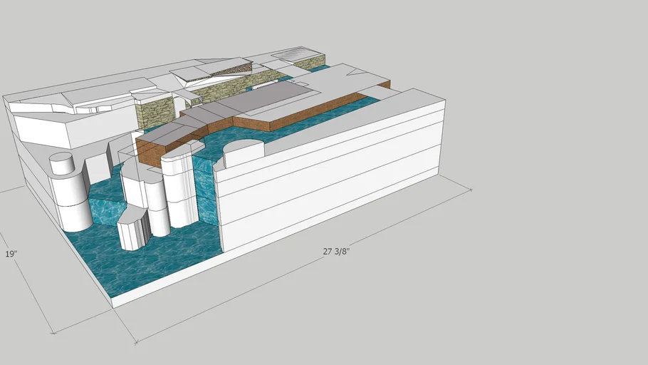Rust Rock Falls | 3D Warehouse