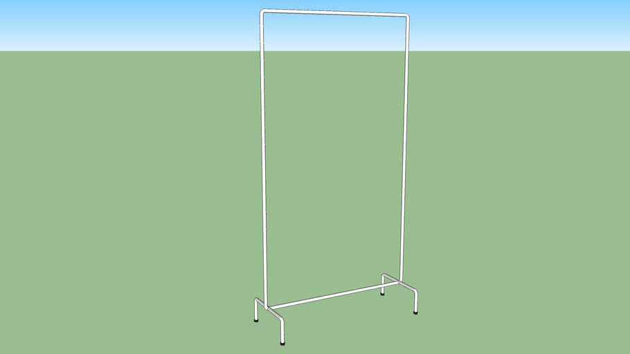 Arara de Roupas/ Clothes Rack | 3D Warehouse