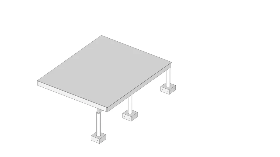 Deck Structure | 3D Warehouse