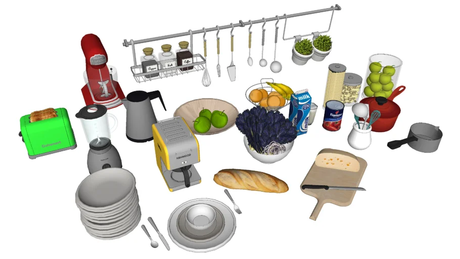 Kitchen stuff | 3D Warehouse