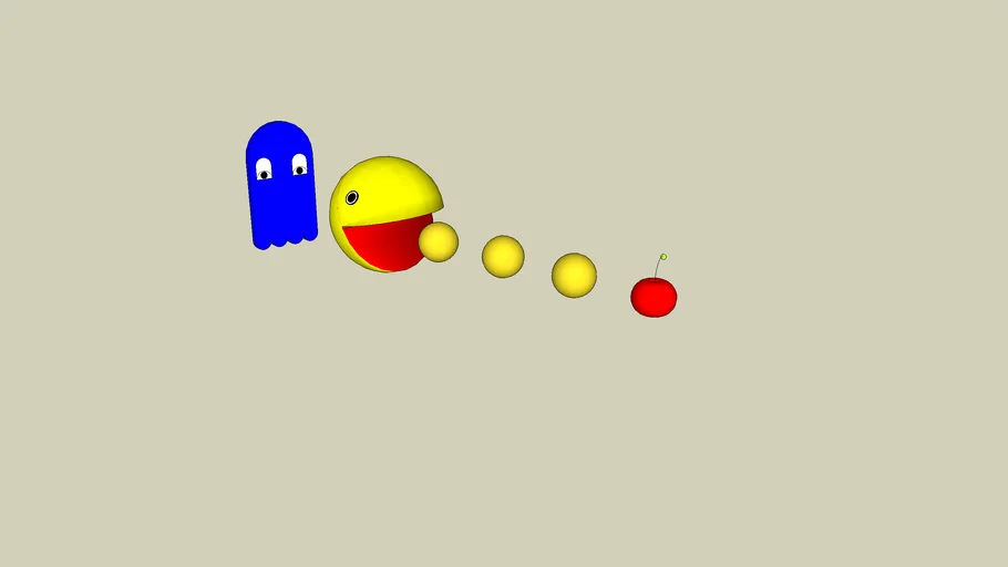 pac-man | 3D Warehouse