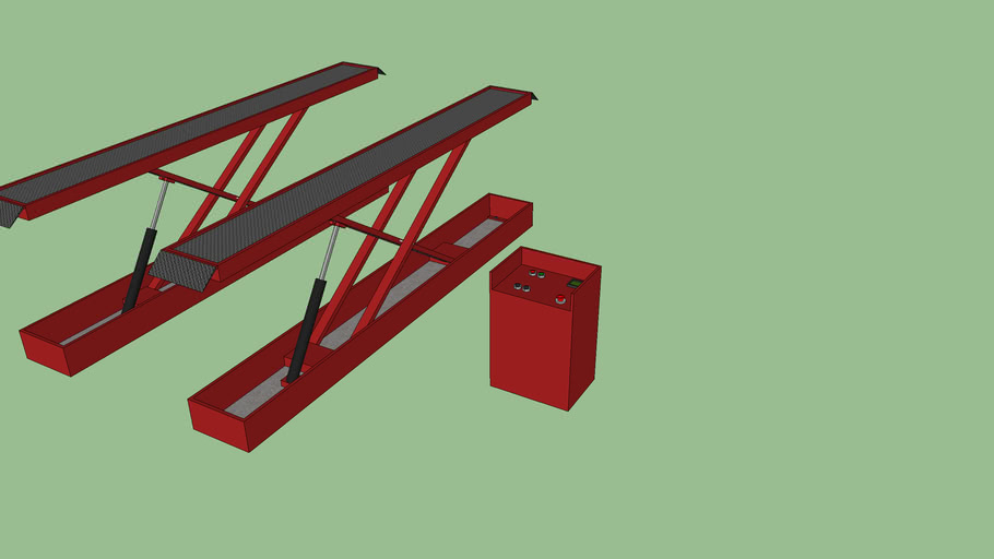 Ponte Elevatore Auto | 3D Warehouse