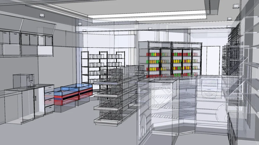 indomart point pasirkaliki bandung | 3D Warehouse